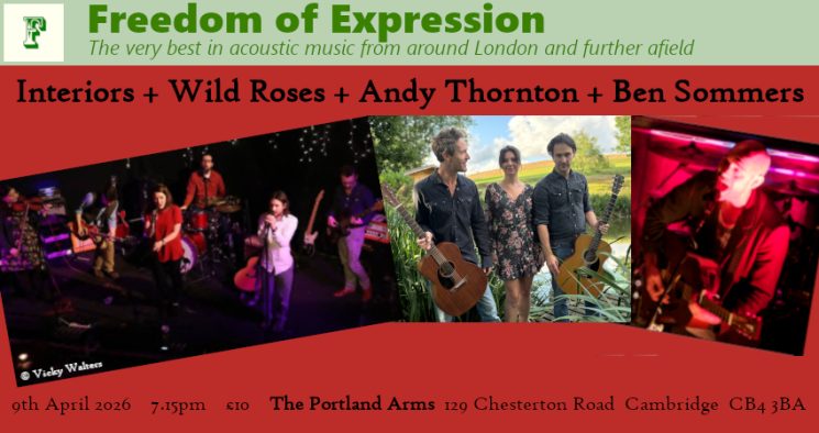 What’s On – The Portland Arms